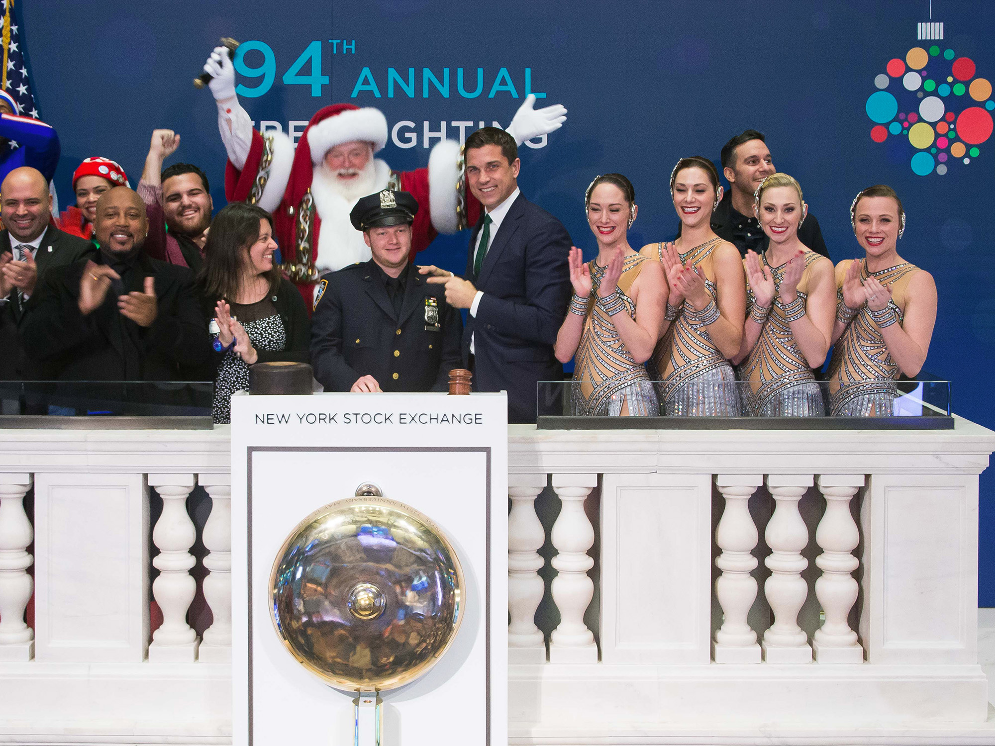 NYSE Tree Lighting - Cecilia K Design